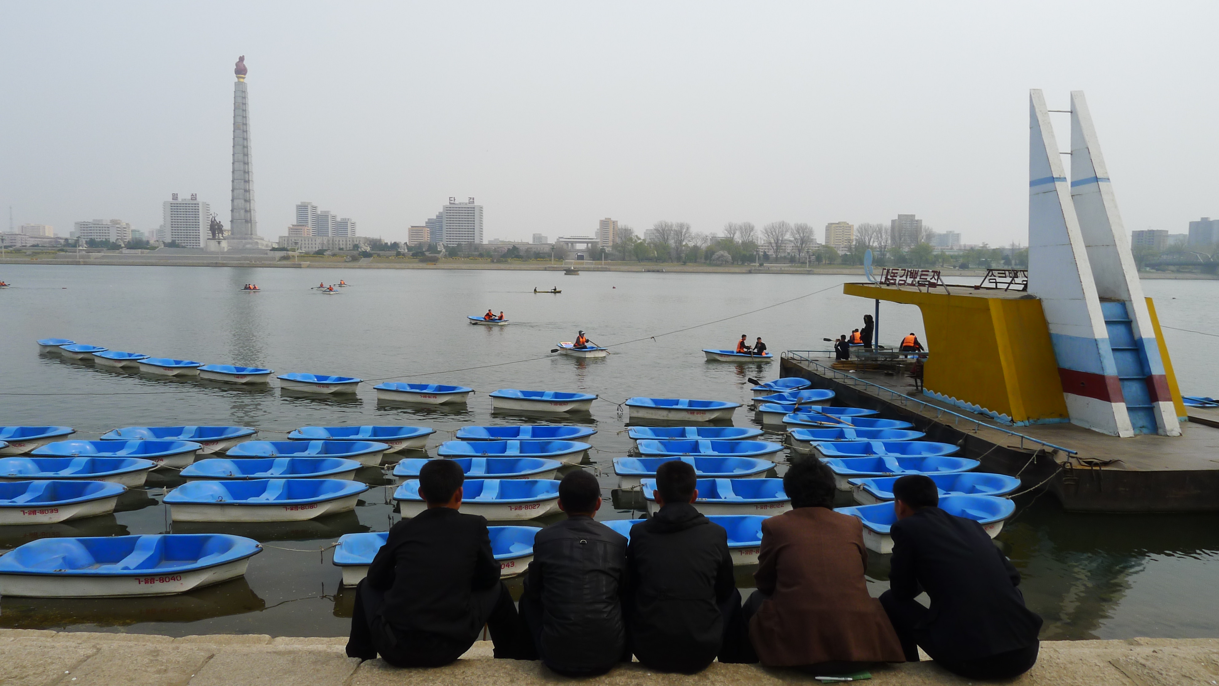 The Eight Scenes of Pyongyang: Boating on the Taedong - Koryo Tours
