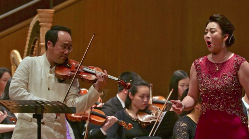 North and South Koreans perform joint concert in a rare musical ...